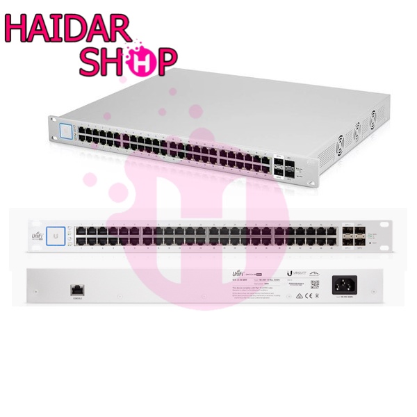 Jual Ubiquiti US-48-500W UniFi Switch Managed 48Port Gigabit 500Watt ...