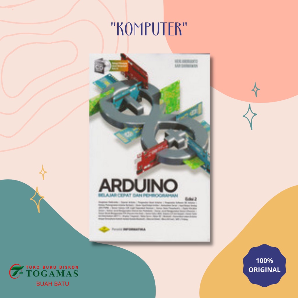 Jual BELAJAR CEPAT DAN PEMROGRAMAN ARDUINO ED. 2 + CD - HERI ANDRIANTO,, AAN darmawan | Shopee ...