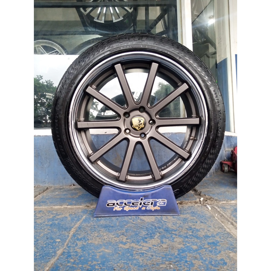Jual Velg Dan ban Mobil Bekas Racing Previlage Ring20x8,5/9,5 Pcd5x114 ...