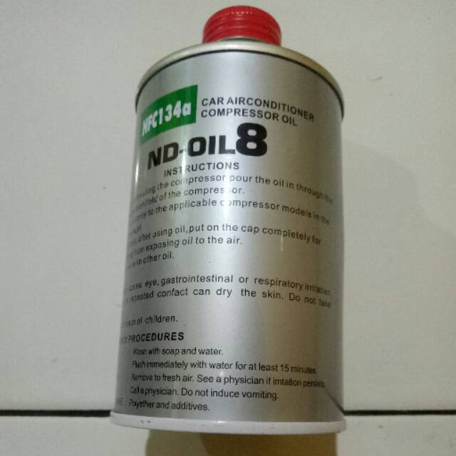 Jual Oli kompresor ac mobil nd 8 oil hfc r134 | Shopee Indonesia