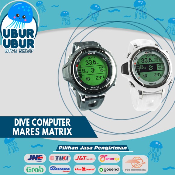 Jual Dive Computer Mares MATRIX - Jam Tangan Selam/ Jam Tangan SCUBA ...