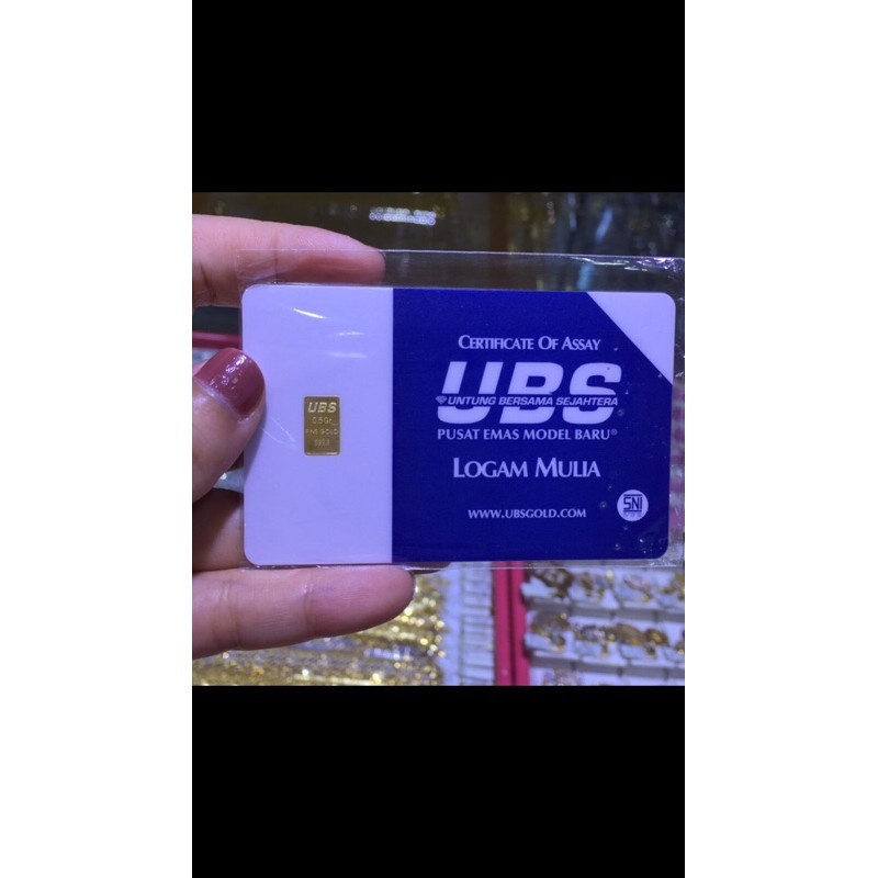 Jual logam mulia UBS 0,5gr | Shopee Indonesia