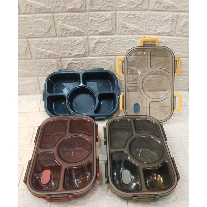 Jual TEMPAT MAKAN BENTO 5 SEKAT//LUNCH BOX | Shopee Indonesia