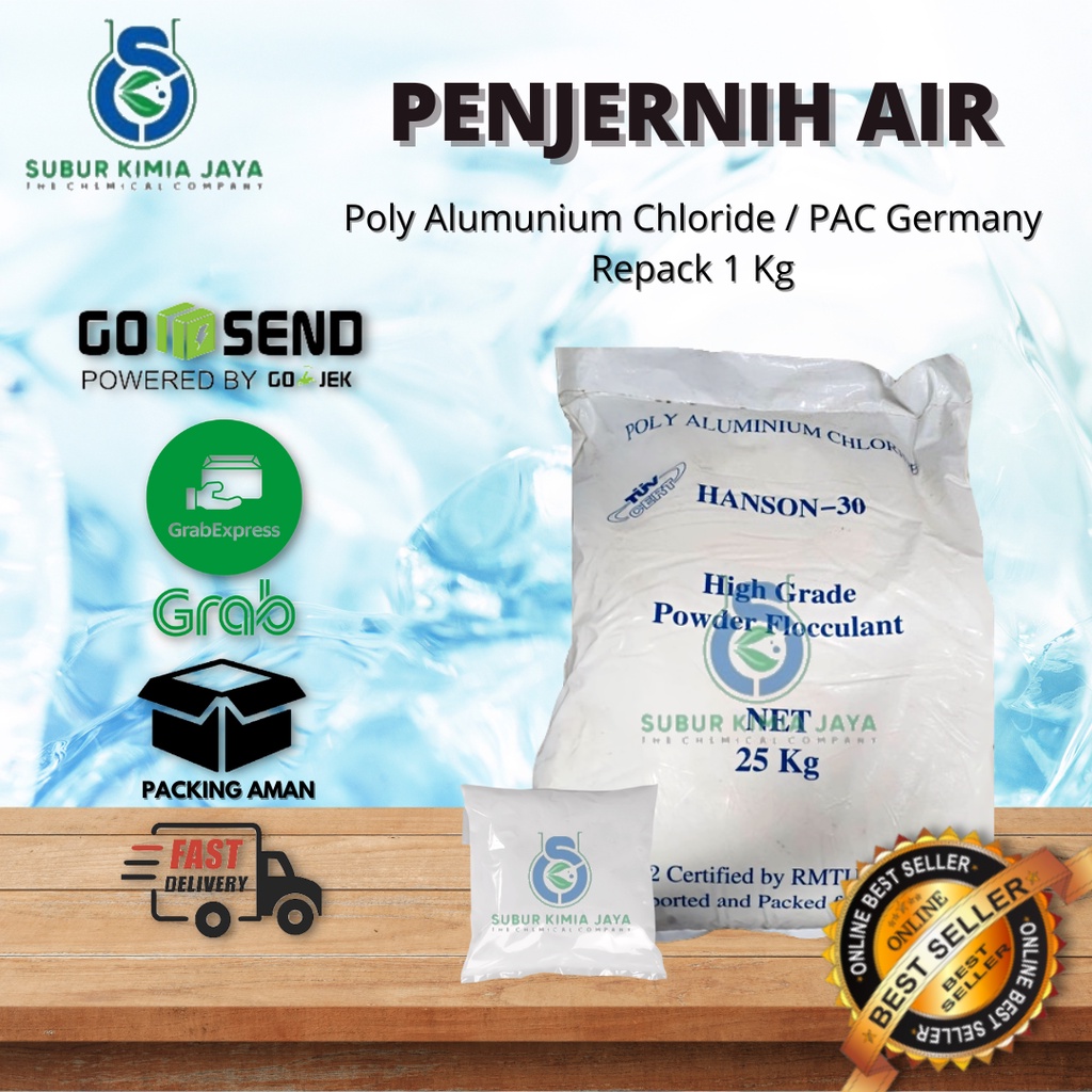 Jual Poly Alumunium Chloride PAC Penjernih Air 1 kg PAC JERMAN | Shopee ...