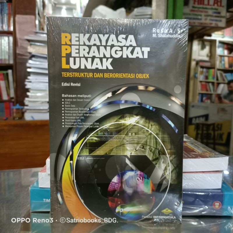 Jual BUKU REKAYASA PERANGKAT LUNAK. (RPL) Terstruktur Dan Berorientasi ...