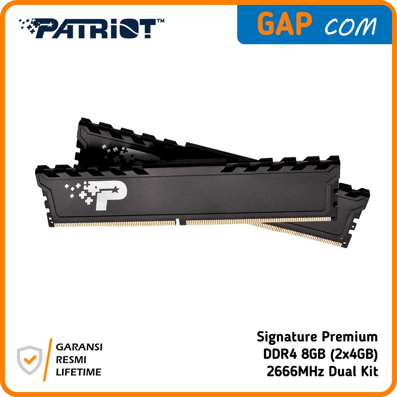 Jual RAM Patriot SP DDR4 8GB 16GB 2666MHz/3200Mhz Dual Channel Memory ...