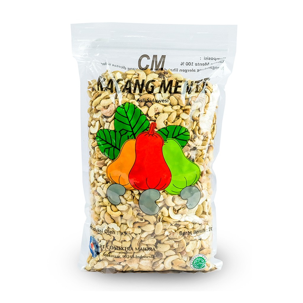 Jual Kacang Mede Comextra Mentah Belah PM Super 1 Kg - Cashew Kacang ...