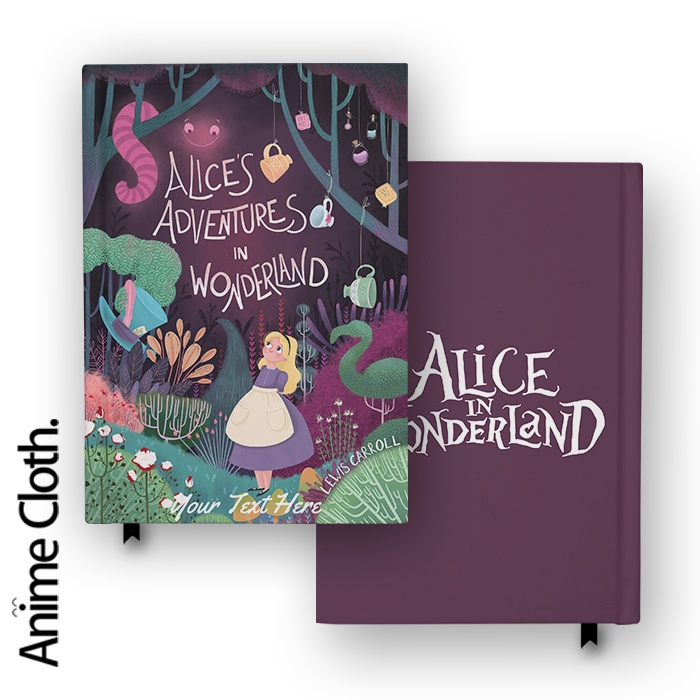 Jual Buku Catatan Alice In Wonderland 17 Hardcover Diary Notebook ...