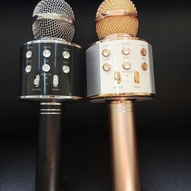 Jual SUPER!!-59 Mic Karaoke Bluetooth Smule Portable Wireless ...