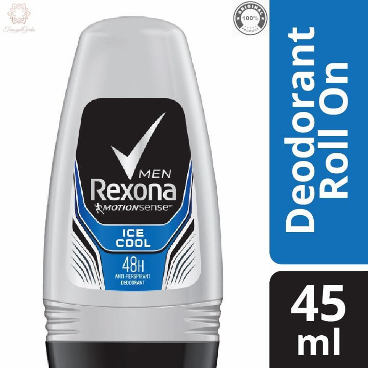 Jual REXONA DEODORANT ROLL ON MEN ICE COOL 45ML | ANTIPERSPIRANT DEODORANT | DEODORANT ROLL ON ...