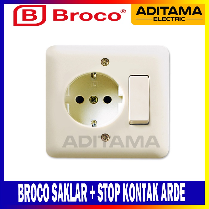 Jual BROCO ENGKEL STOP ARDE INBOW/ BROCO SAKLAR + STOP KONTAK ARDE ...
