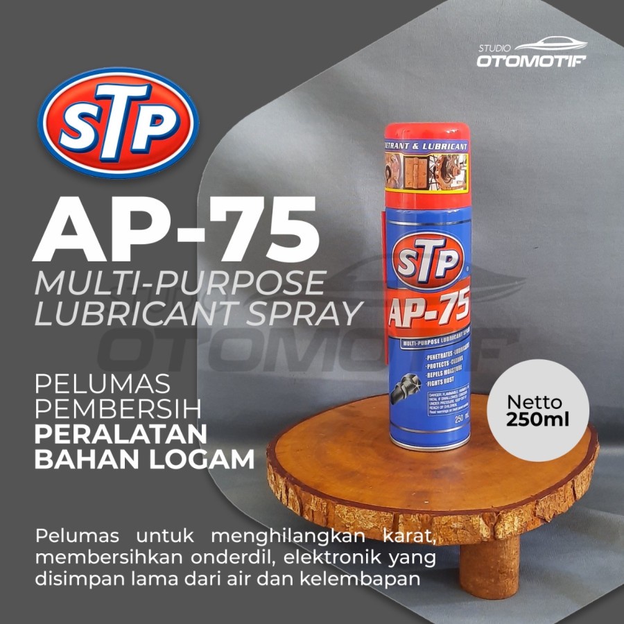 Jual STP AP75 PENETRANT LUBRICANT PELUMAS ANTI KARAT LOGAM BESI 250ML ...