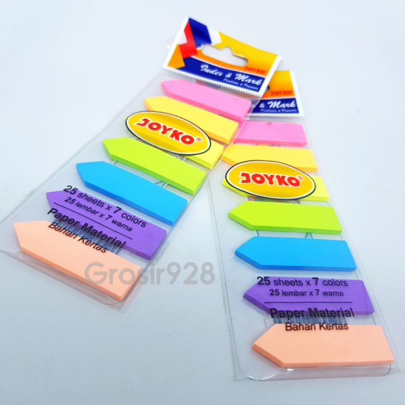 Jual Post It Index Mark IM33 / IM-33 Joyko Penanda Pembatas Buku Sticky ...