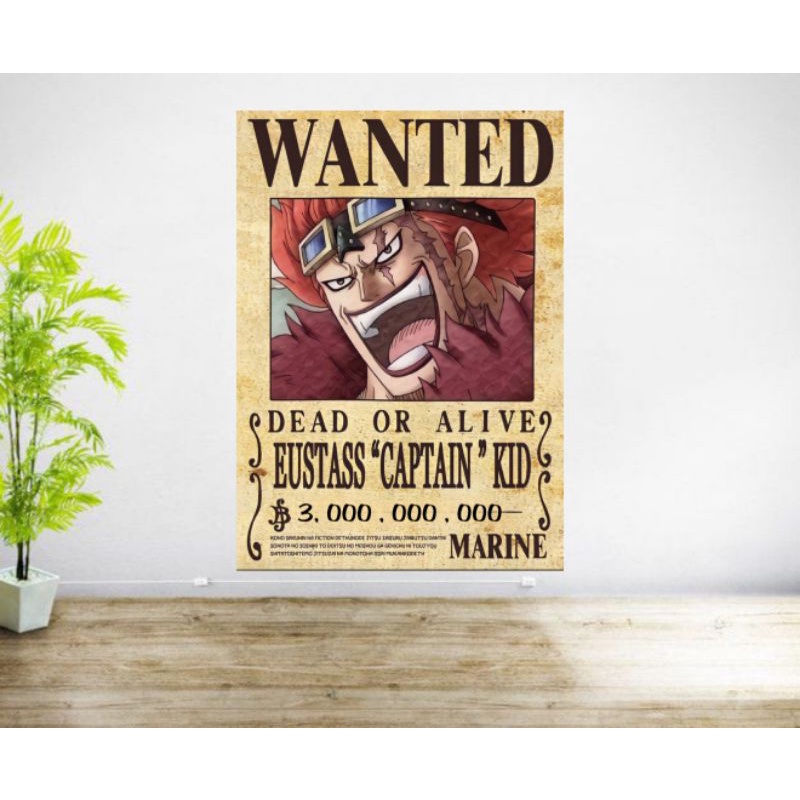 Jual Poster luffy new bounty / bounty one piece terbaru / bounty luffy ...