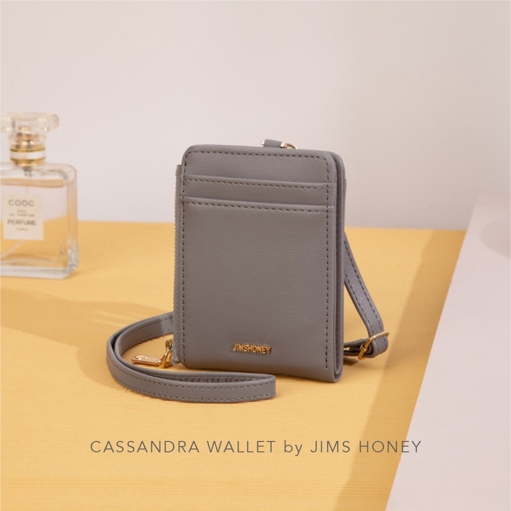 Jual JIMSHONEY CASSANDRA LANYARD WALLET " DOMPET CARD DAN CASH ...