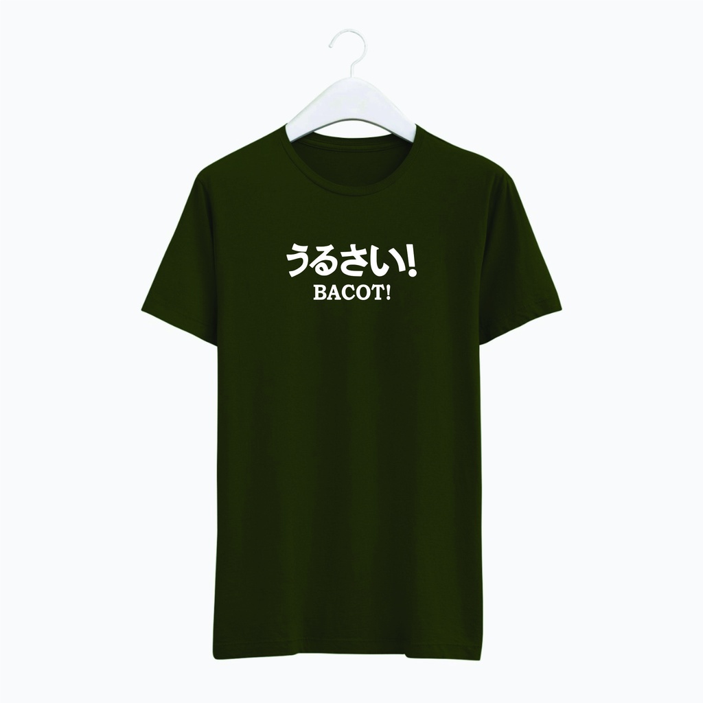 Jual Kaos distro pria tulisan jepang BACOT!//kaos distro bacot sablon ... Jual Kaos distro pria tulisan jepang BACOT!//kaos distro bacot sablon ...