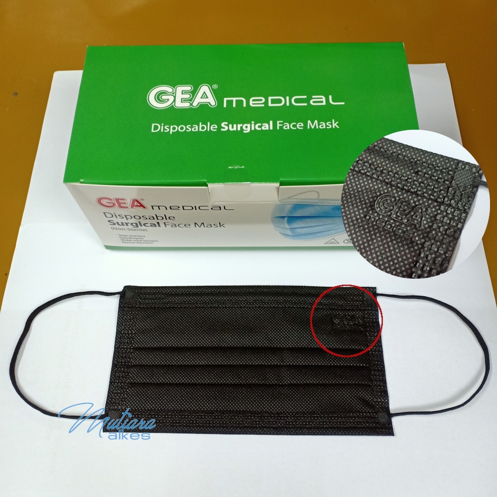 Jual (MUTIARA ALKES) MASKER GEA Medis - Surgical Face Mask Disposable ...