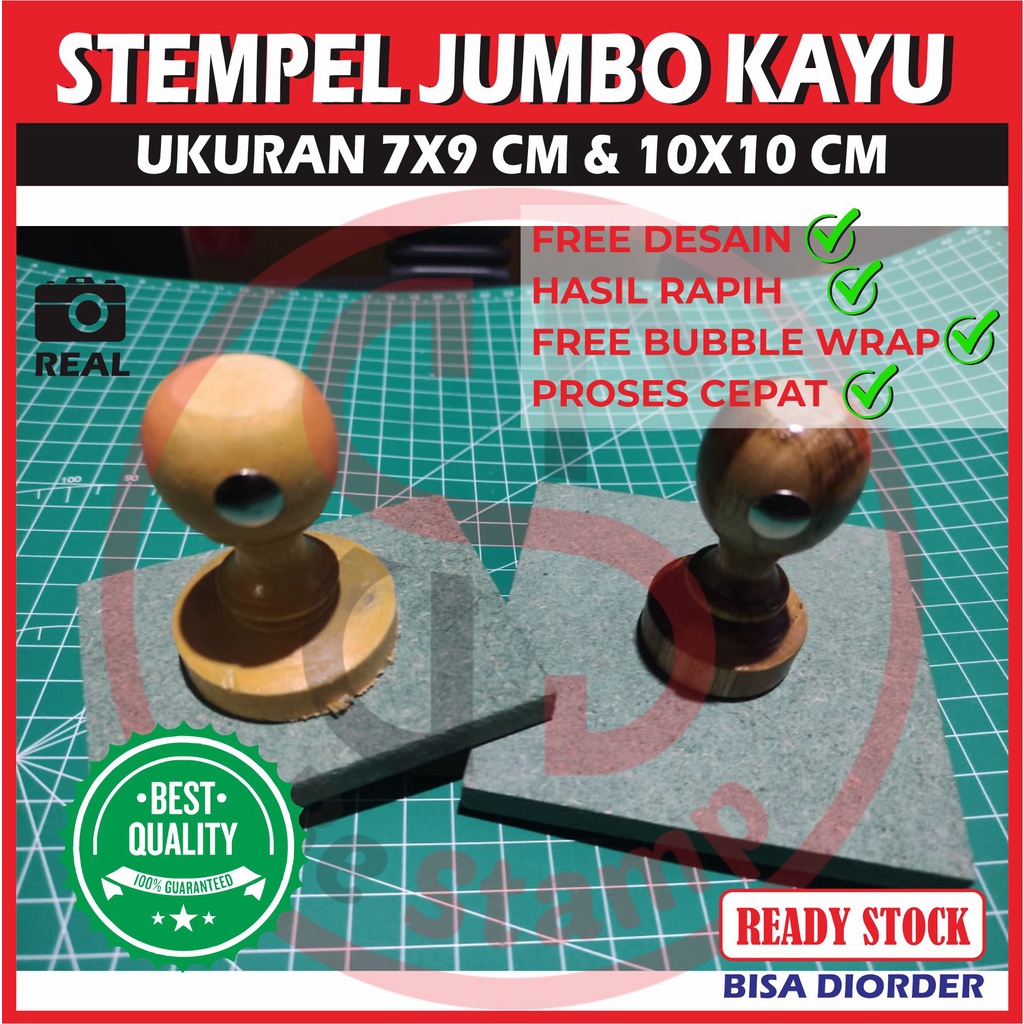 Jual STEMPEL KAYU JUMBO | Shopee Indonesia