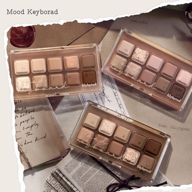Jual [READY] LILYBYRED - Mood Keyboard Eye Shadow | Shopee Indonesia