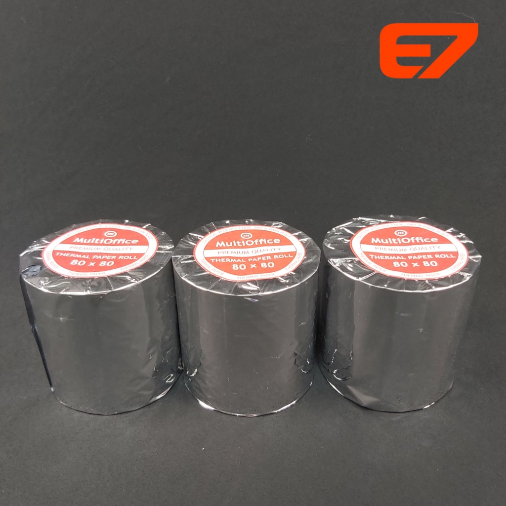 Jual Kertas Thermal Register Roll kasir MULTI OFFICE 80x80 | Shopee ...