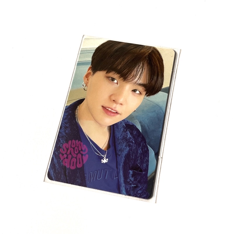 Jual BTS Suga Yoongi RPC BE Essential Photocard | Shopee Indonesia