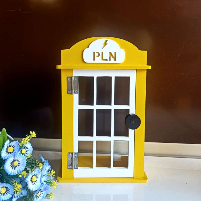 Jual Box Meteran PLN Desain Unik Telephone Prabayar Listrik/Token ...