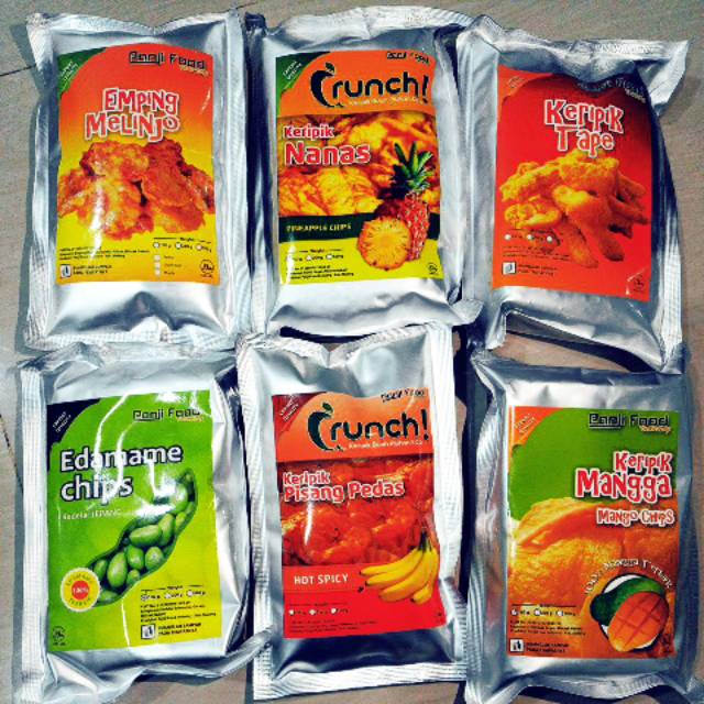Jual PANJIFOOD Aneka keripik buah sayur panji food panjifood levina ...