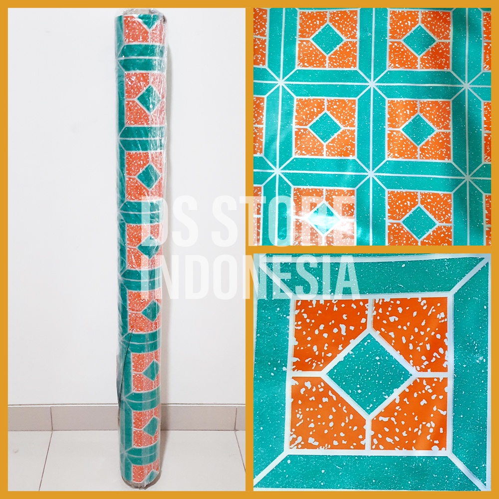 Jual DSHOME PART 1 Alas Meja Karpet Lantai Plastik Daimaru Vinyl PER ...