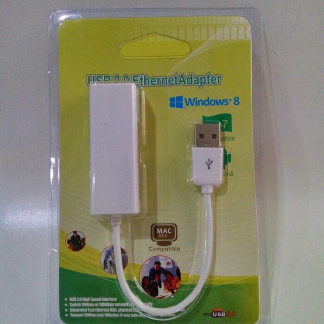 Jual KABEL USB LAN ADAPTER USB TO Ethernet rj45 | Shopee Indonesia