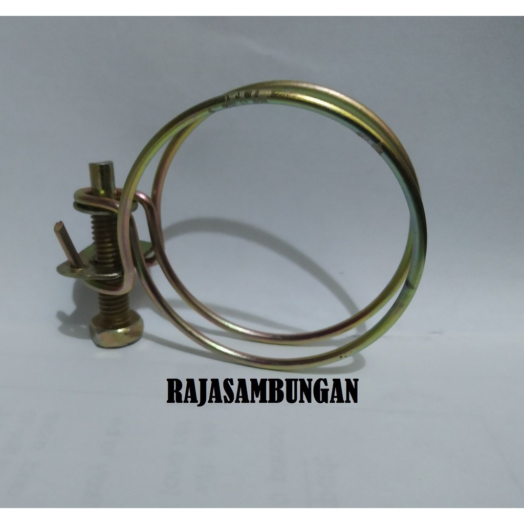 Jual KLEM SELANG KAWAT 1 1/4 INCH DOUBLE WIRE HOSE CLAMP PENGENCANG ...