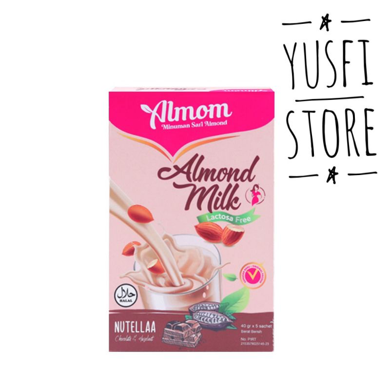 Jual Susu Almom Susu Almond Milk 1 BOX Pelancar ASI Booster Air Susu ...