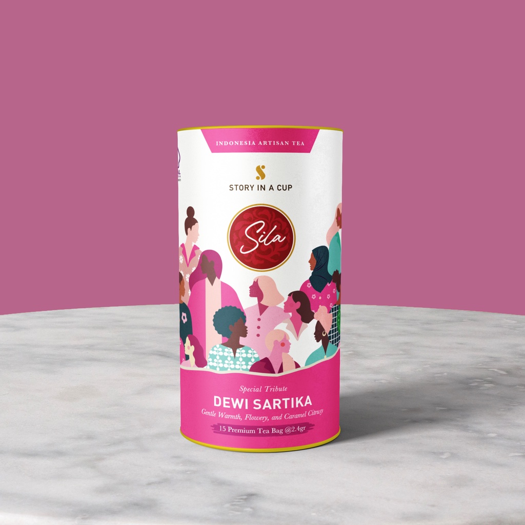 Jual Sila Artisan Tea | Dewi Sartika | Canister | Teh Premium | Red Tea ...