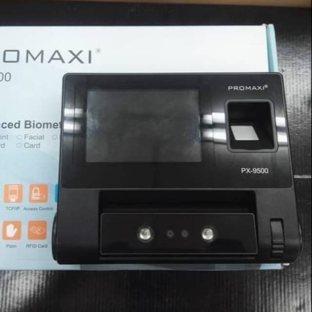 Jual PROMAXI PX-9500 Biometric - Absensi Absen Wajah , Jari,Telapak ...