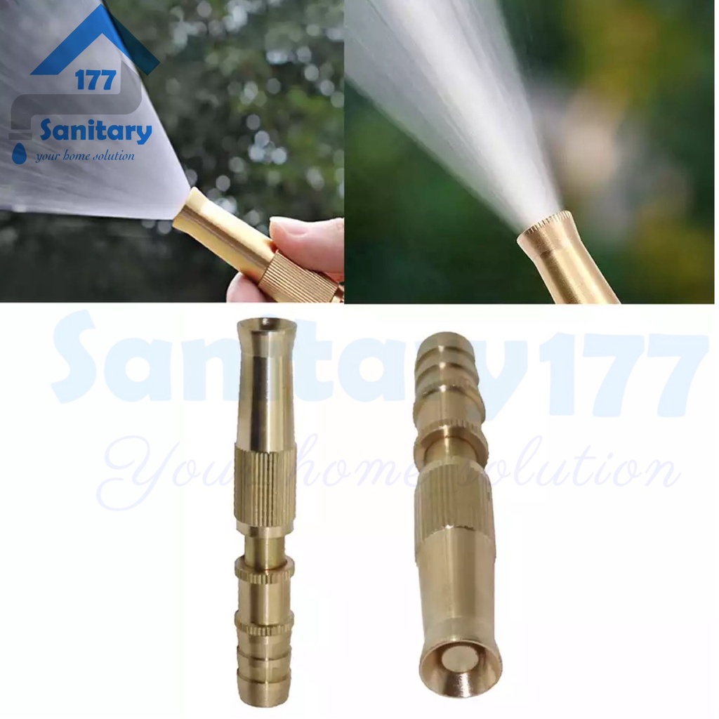 Jual Semprotan Air Lurus Kuningan E/ Semprotan brass Selang pipa Taman ...