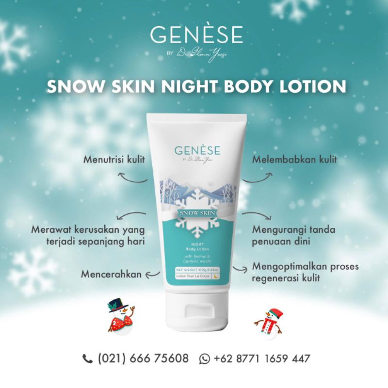 Jual SNOW SKIN NIGHT BODY LOTION | Shopee Indonesia