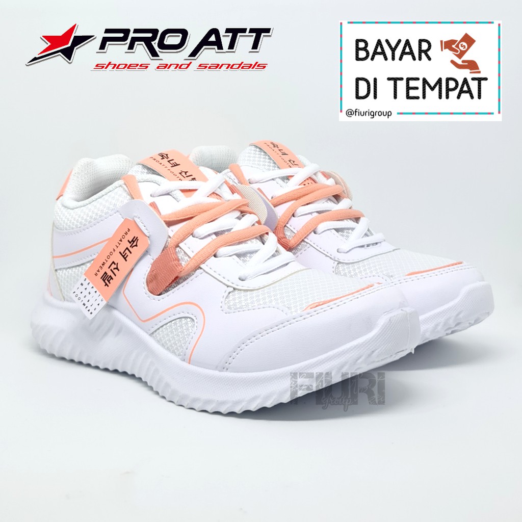 Jual Original PRO ATT ADX 01 orange sepatu wanita Putih Sneakers ...