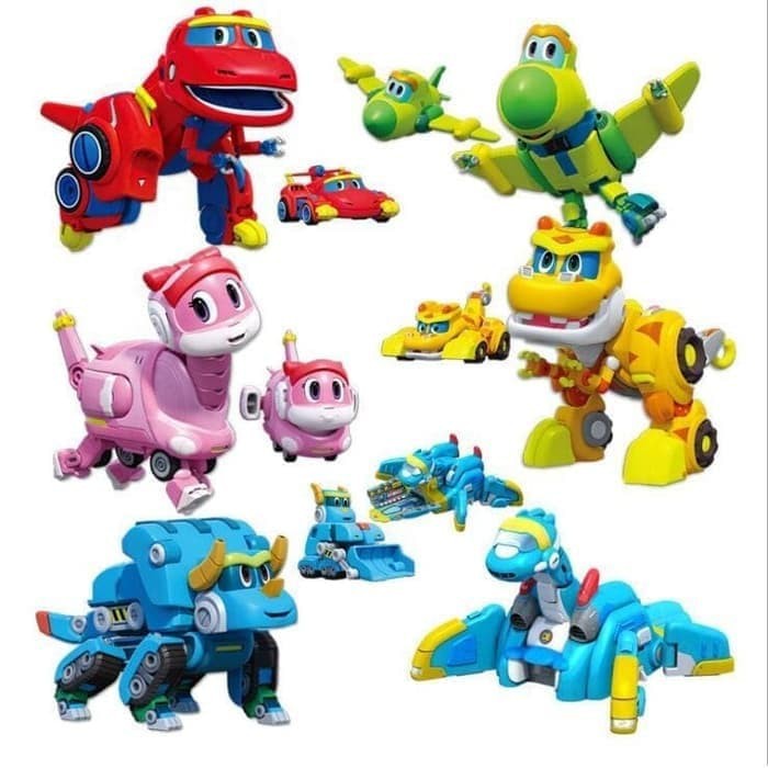 Jual ZOIT10 MAINAN ANAK GOGO DINO GO GO DINO GOGODINO ROBOT DINOSAURUS ...