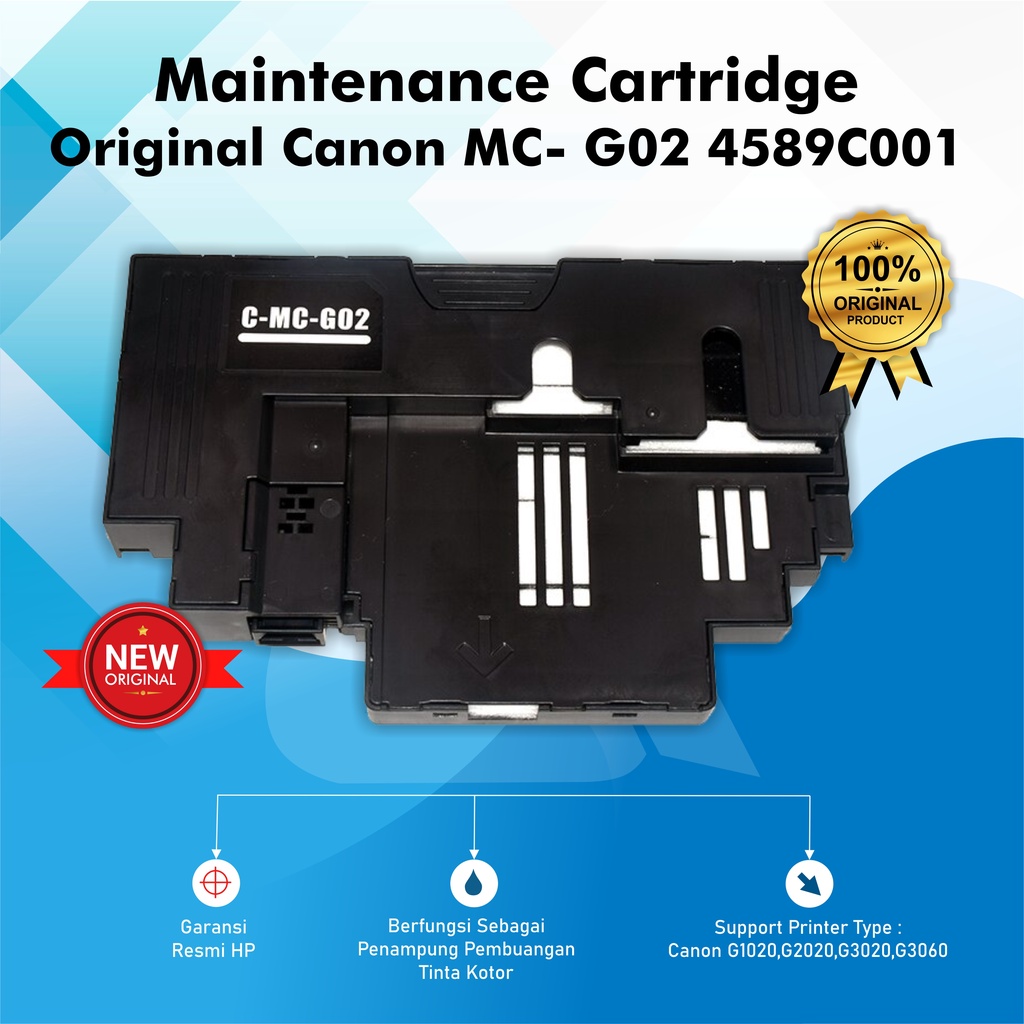 Jual Maintenance Cartridge MC-G02 Canon G1020 G2020 G3020 G4020 | Shopee Indonesia
