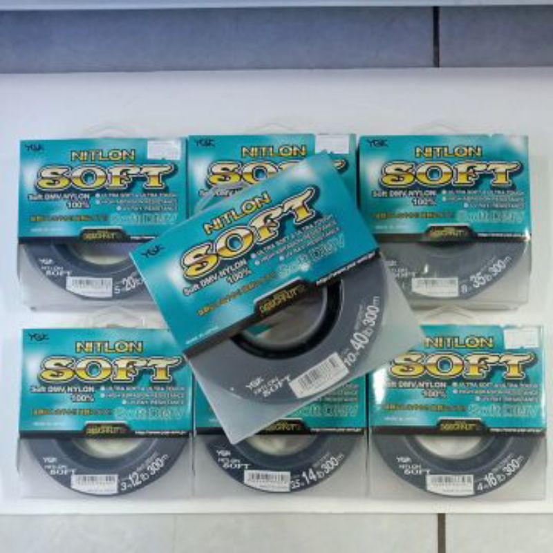 Jual Senar Pancing Nylon YGK NITLON SOFT 300 meter | Nylon Mancing ...