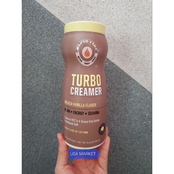 Jual Rapid Fire Turbo Creamer MCT Butter Himalayan Salt 250 gr | Shopee ...