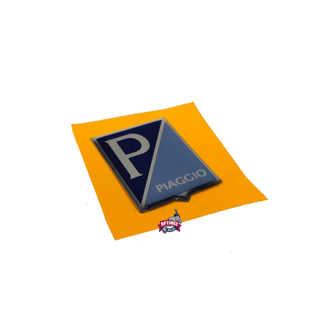 Jual Emblem Piaggio P Coret Vespa Super VBB Tahun Tua Kotak | Shopee ...