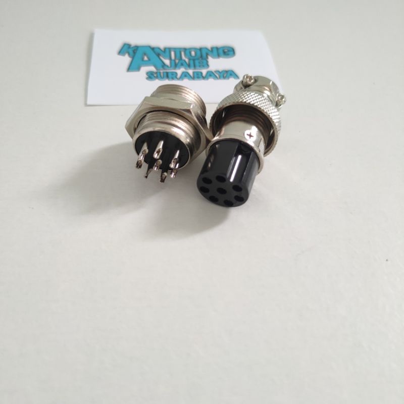 Jual Konektor CB 8pin Male Female Plug Conector CB 8pin Konektor Radio ...