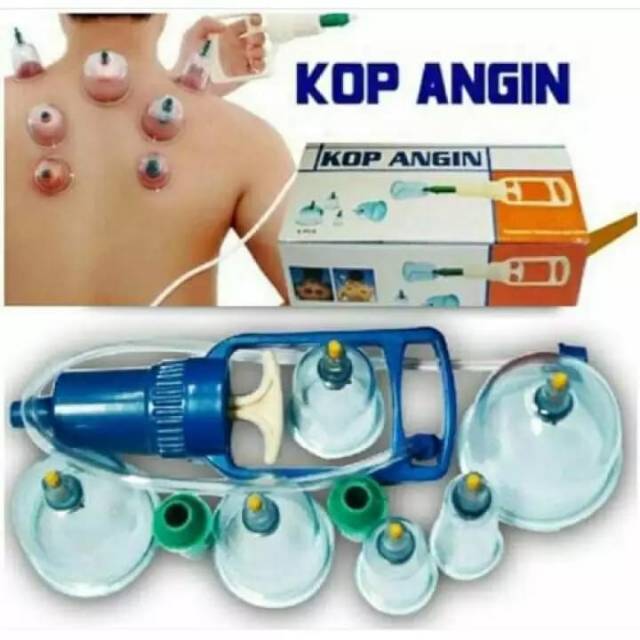 Jual Alat Bekam Kop Angin Isi 6 Tabung multi khasiat | Shopee Indonesia
