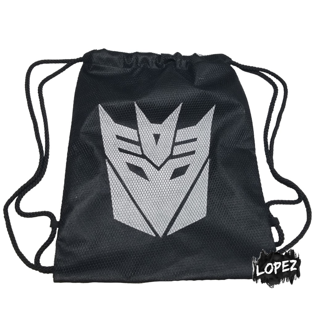 Jual Tas Jaring Decepticon / Tas Serut Superhero Robot / String Bag ...