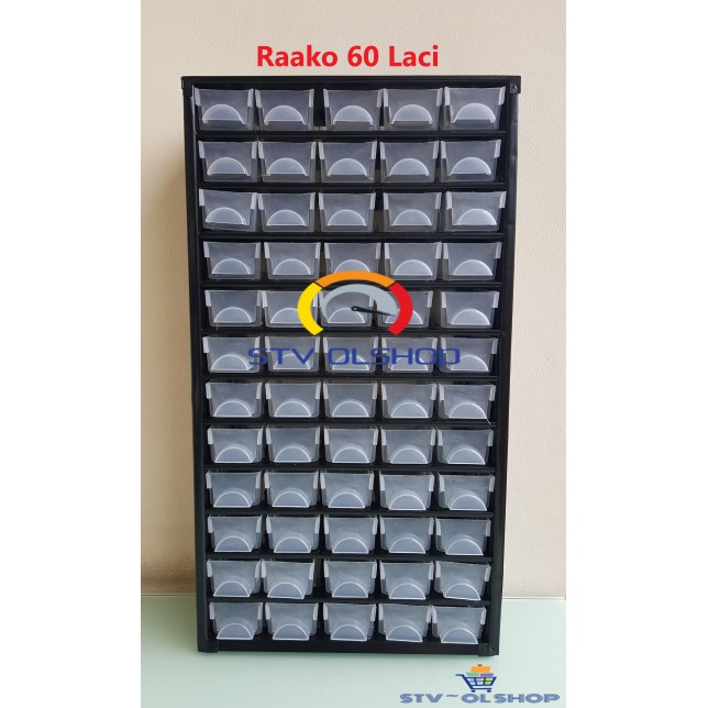 Jual Racco / Rak Komponen 60 Laci Export Quality | Shopee Indonesia