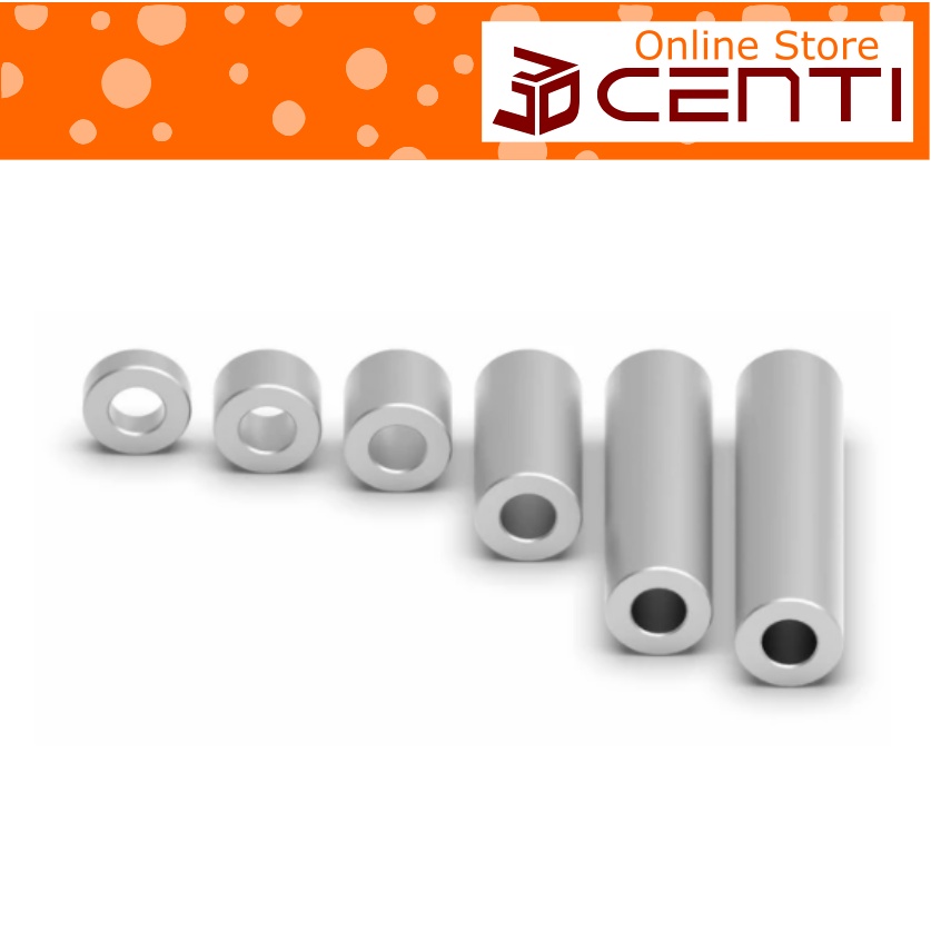 Jual Openbuilds isolation column spacer aluminium diameter dalam 5mm ...