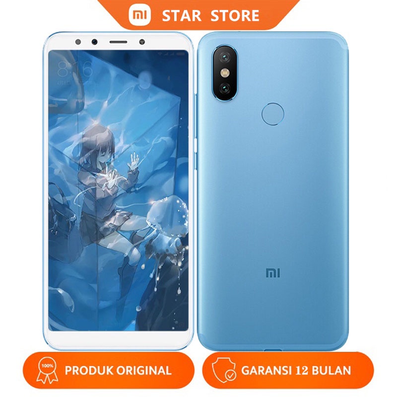 Jual XIAOMI Mi 6X/MI A2 Smartphone 6+128GB hp xiaomi 6X xiaomiMI A2 xiaomi 128gb Garansi 1 Tahun ...