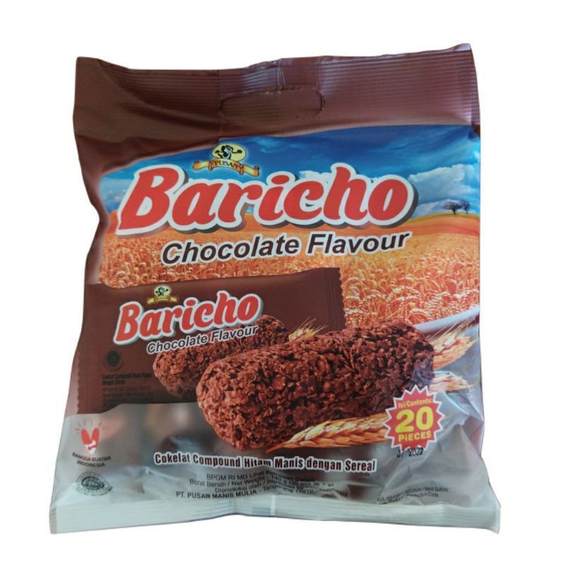 Jual Baricho Chocolate & Stroberi Flovour 20 Pcs | Shopee Indonesia