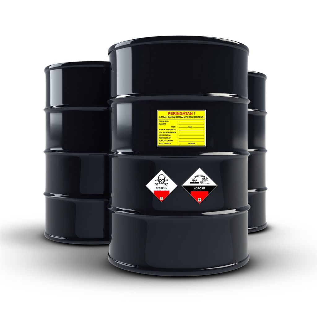 Jual Stiker Label Limbah B3 | Hazardous Material Label Bahan Cromo ...