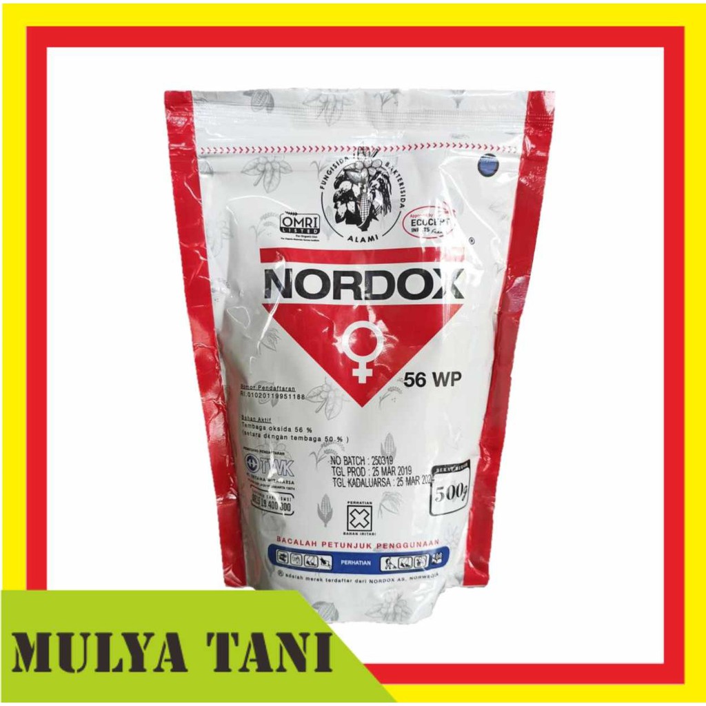 Jual NORDOX 56 WP Fungisida & Bakterisida - 500 Gram | Shopee Indonesia